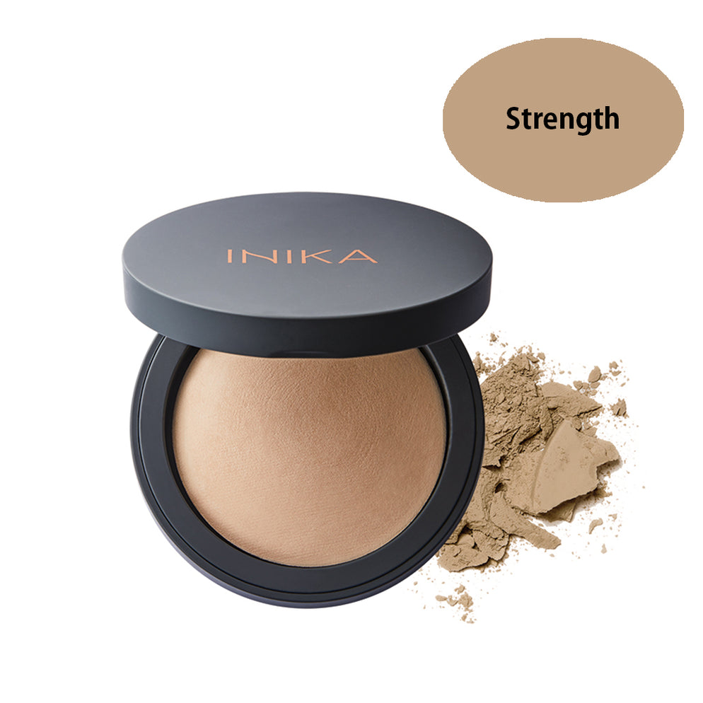 INIKA Organic Baked Mineral Foundation Strength 8g — UOrganic