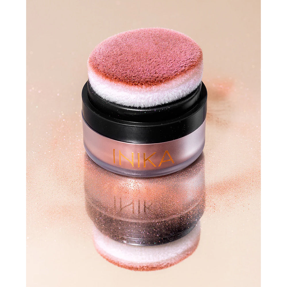 INIKA Organic Mineral Blush Puff Pot (Rosy Glow) 3g — UOrganic