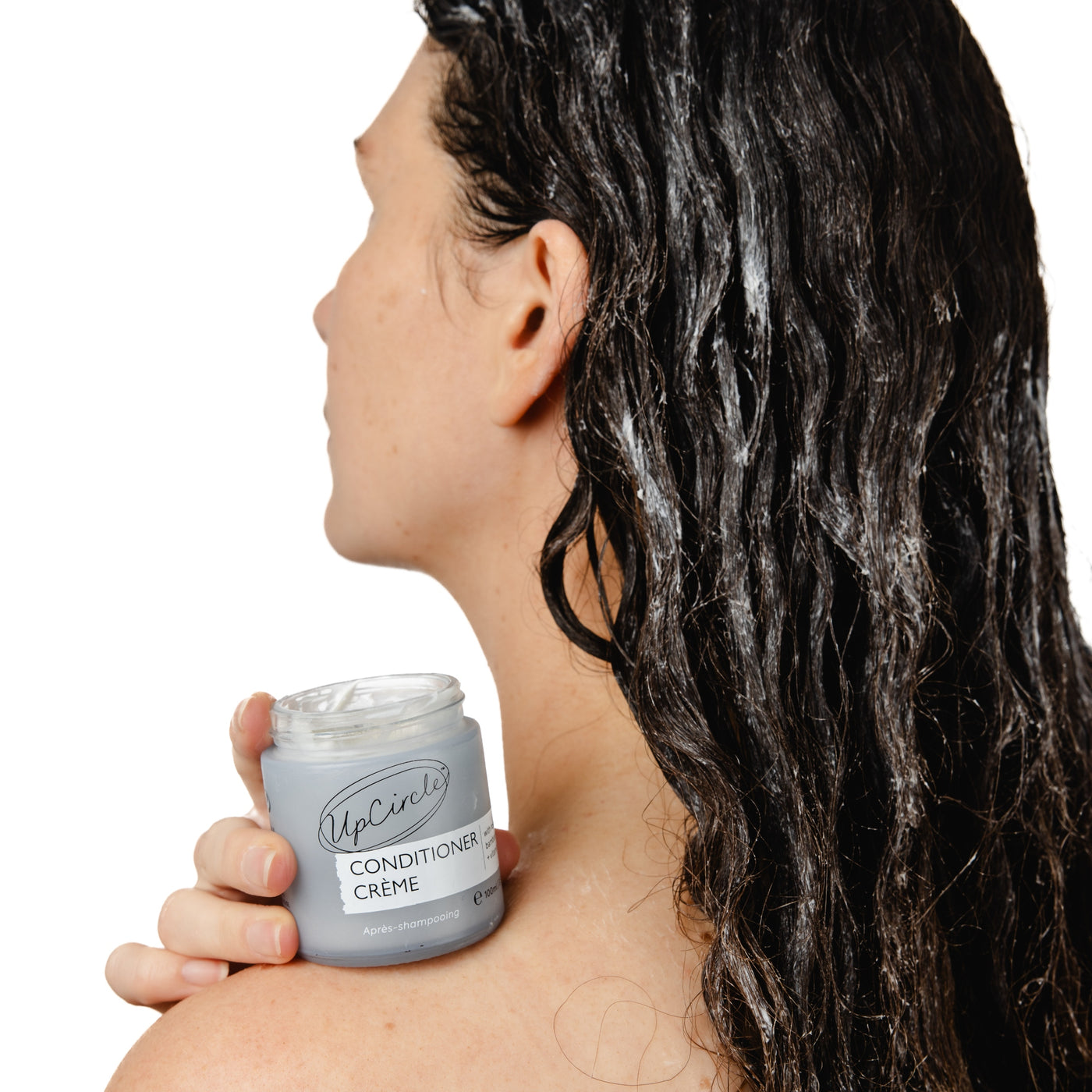 UpCircle Conditioner Crème with Rosemary Oil + Bamboo Extract 100ml ...